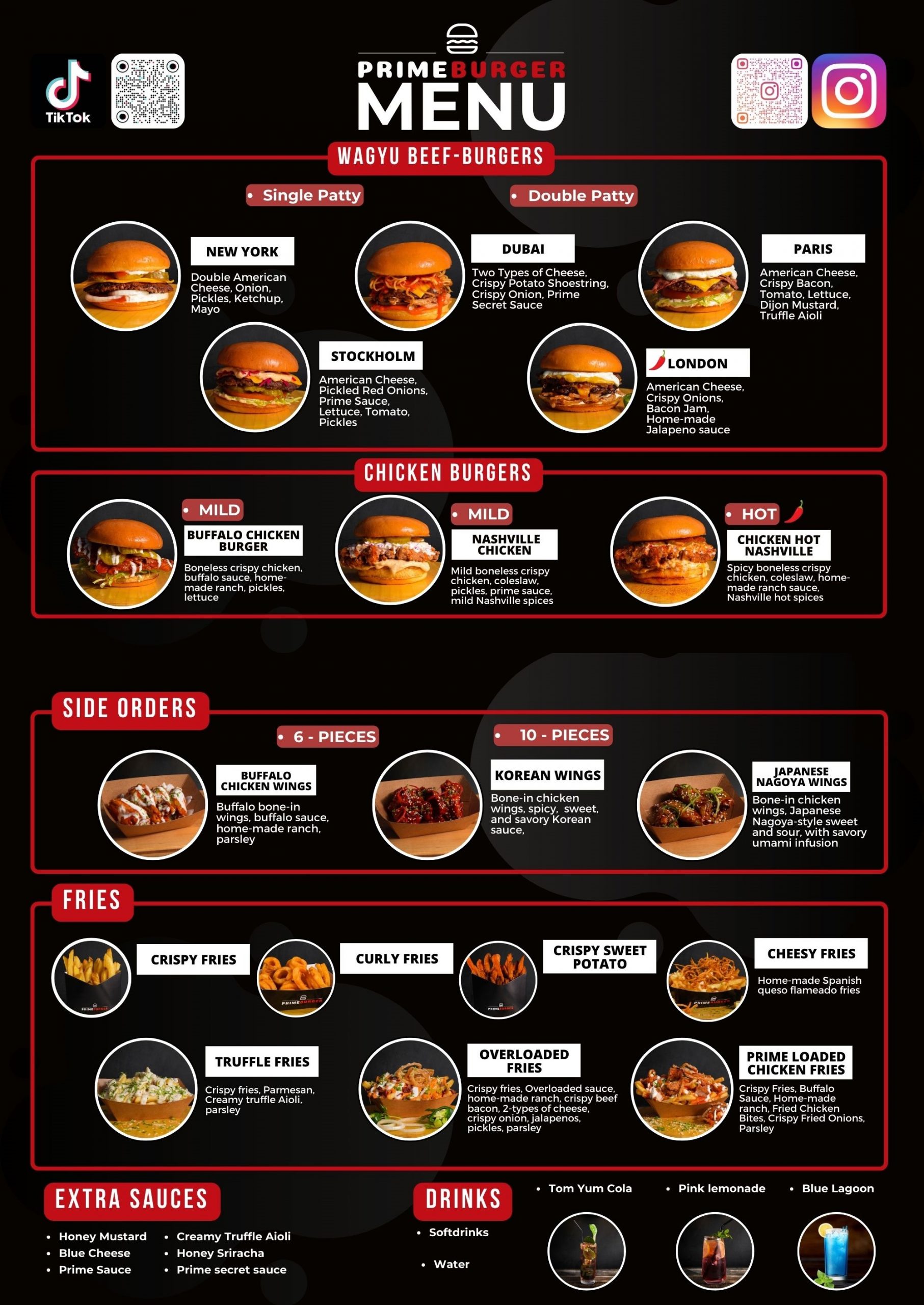 Menu – Prime Burger UAE